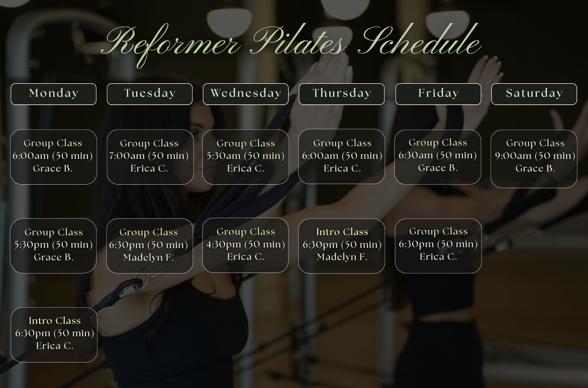 Reformer Pilates | Boston's Best Gym | SoWa Health + Wellness